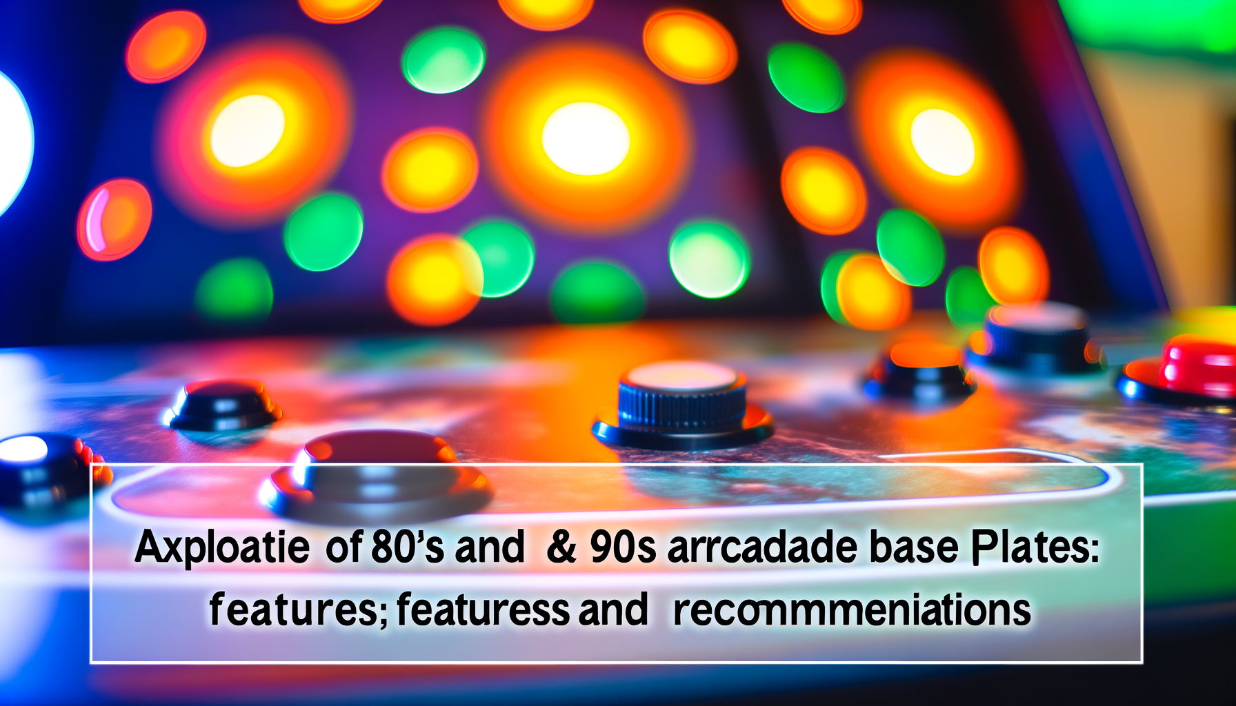 Investigación de Placas Base Arcade de los 80 y 90: Características y ...